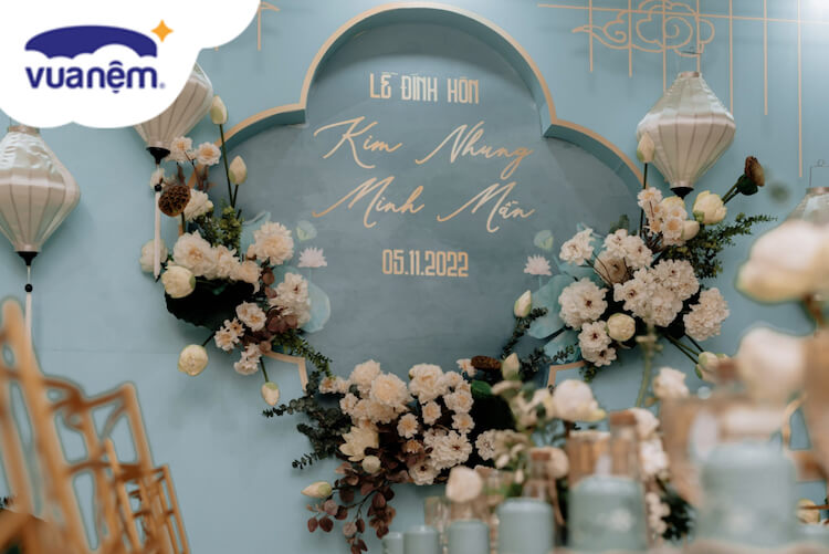Mách nhỏ cách dán chữ đám cưới đẹp và đơn giản nhất - Vua Nệm