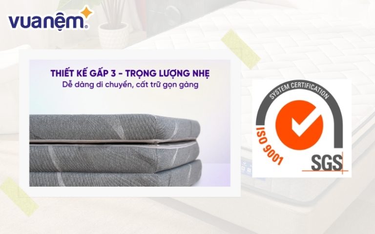 Chứng nhận SGS là gì? 4 mẫu đạt chuẩn tại Vua Nệm
