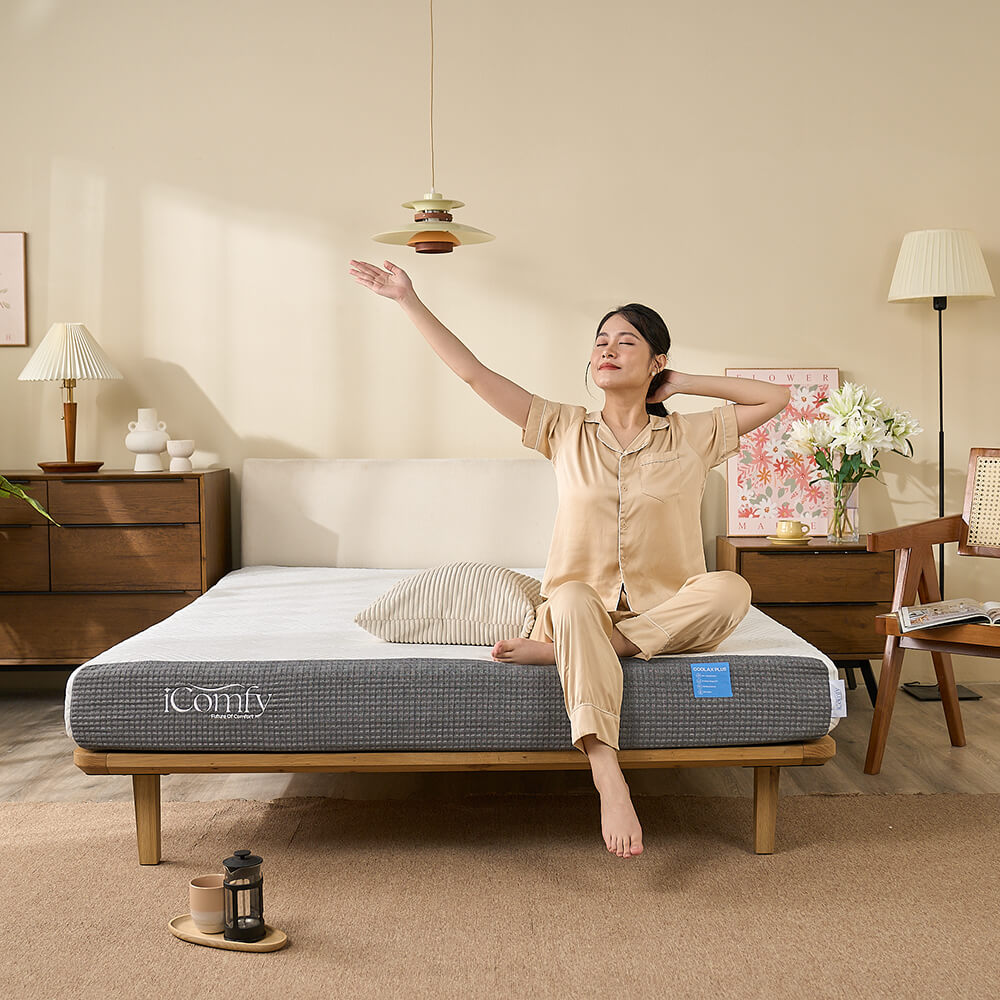 Nệm Foam IComfy Coolax Plus Chính Hãng, Giá Tốt - Vua Nệm